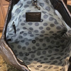Coach | Bags | Coach Metallic Tote | Poshmark